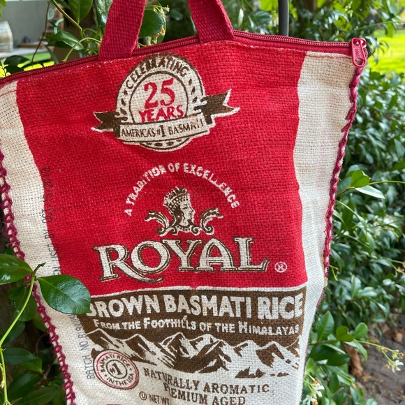 Bags | Burlap Rice Bag | Poshmark